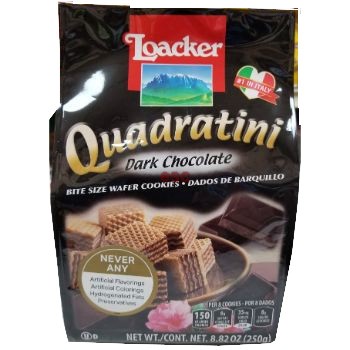 Loacker Brand Quadratini Dark Chocolate – ESC
