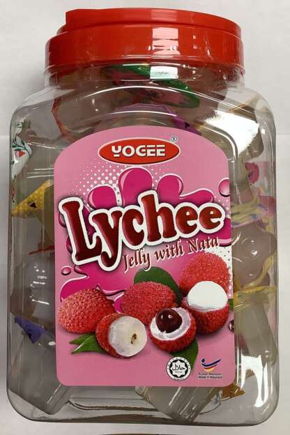 Yogee Lychee Jelly with Nata 荔枝果肉果冻 (40 pcs) – ESC
